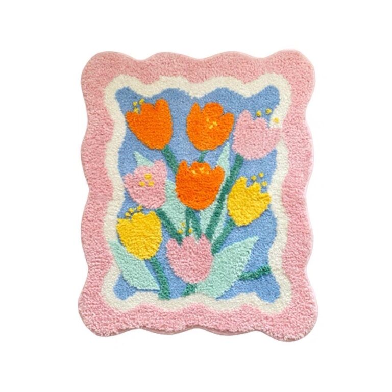Garden of Tulips Rug – MOLLYRUGS